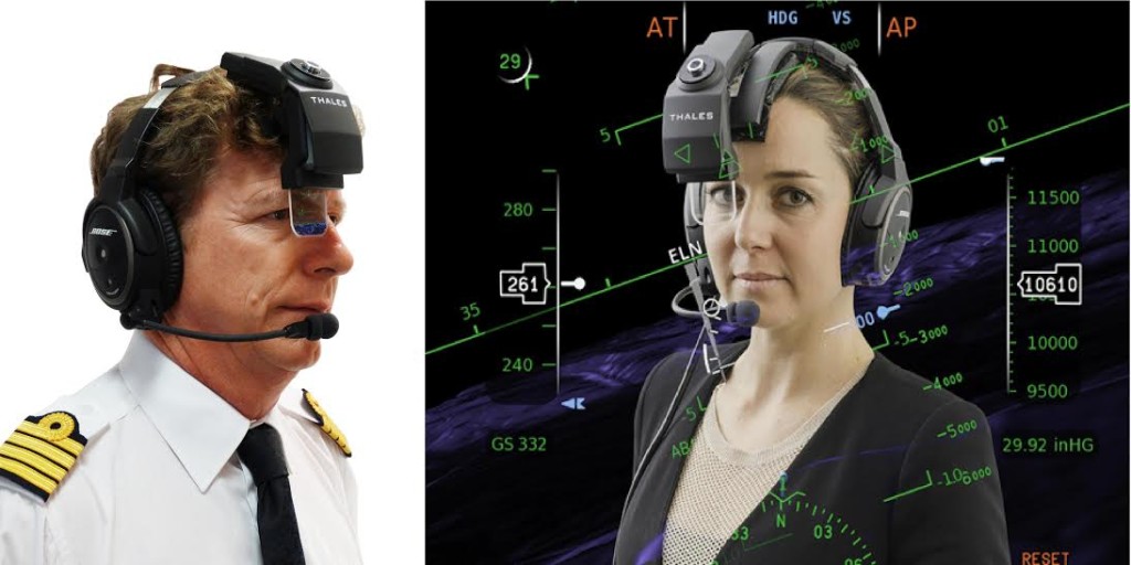 Thales unveils revolutionary head-worn display system for business jets ...