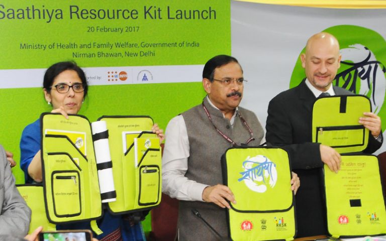 Health Secretary launches SAATHIYA Resource Kit & SAATHIYA SALAH Mobile ...