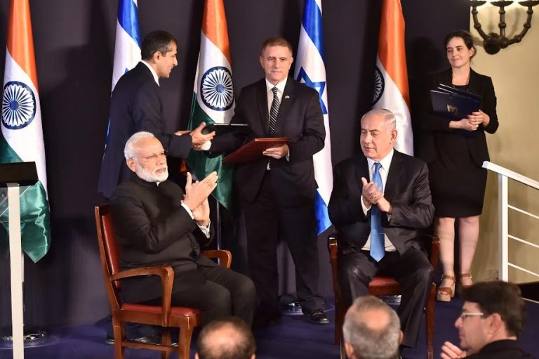 India & Israel elevate their ties to strategic partnership | Indian ...