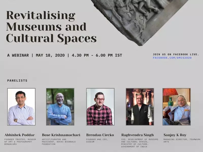 Webinar on ‘Revitalising Museums & Cultural Spaces’ on the ...