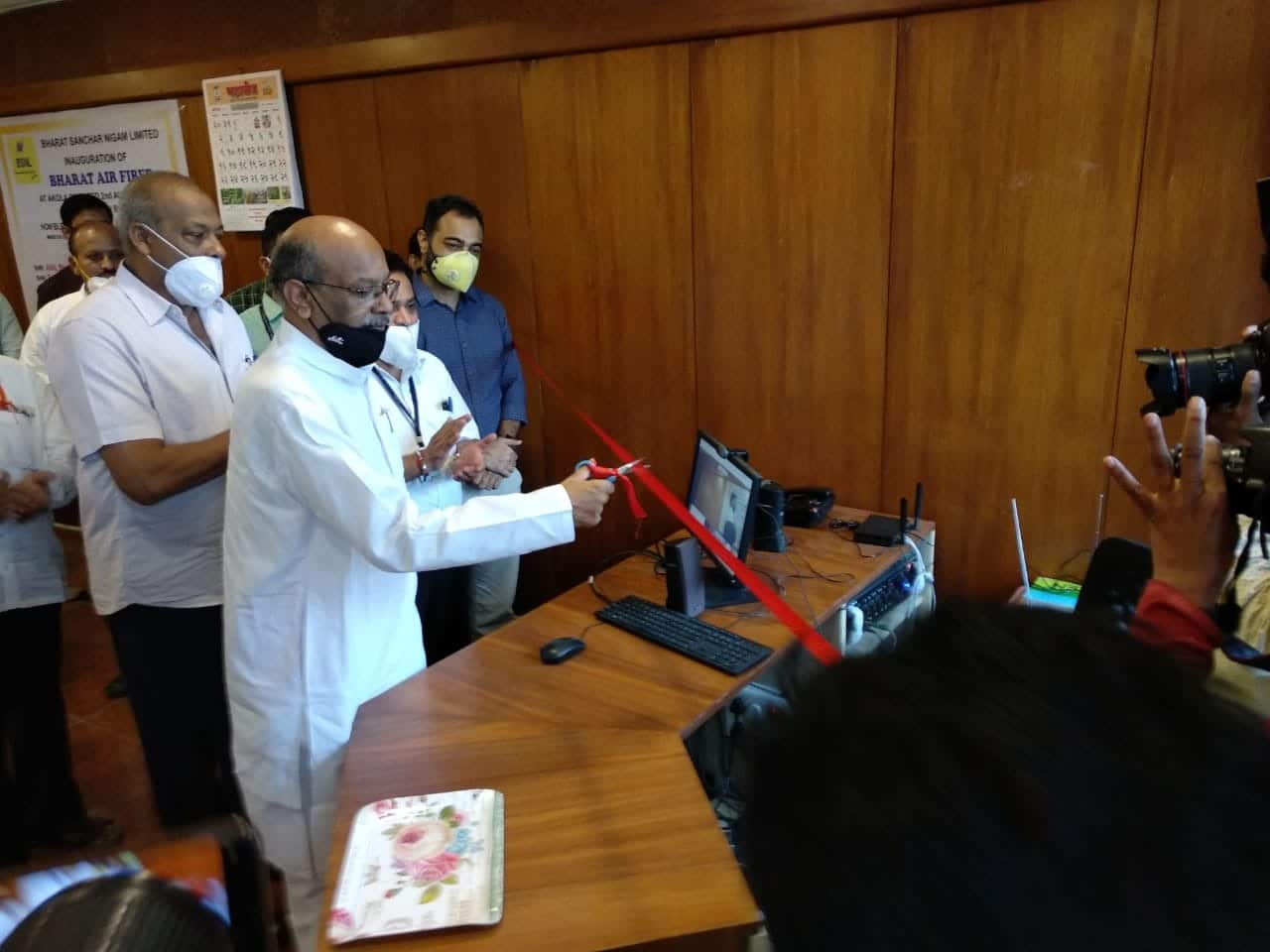 BSNL’s Bharat Air Fibre High-speed Broadband Service at Akola in ...