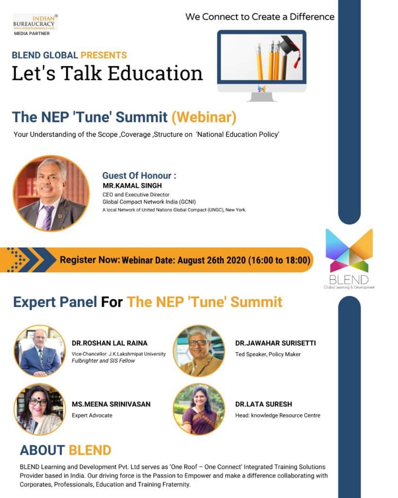 The National Education Policy (NEP) ‘Tune’ Summit | Indian Bureaucracy | IAS, IPS, IFS Transfers ...