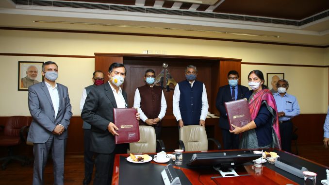 AAI signs an MoU with NTPC Vidyut Vyapar Nigam Ltd. | Indian ...