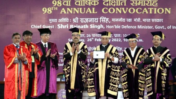Raksha Mantri addresses 98th Convocation of Delhi University | Indian ...