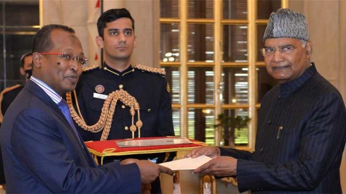 Djibouti | H E Isse Abdillahi Assoweh presents credentials to the ...