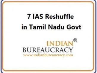19 IAS Reshuffle in Tamil Nadu | Indian Bureaucracy Exclusive | Indian ...