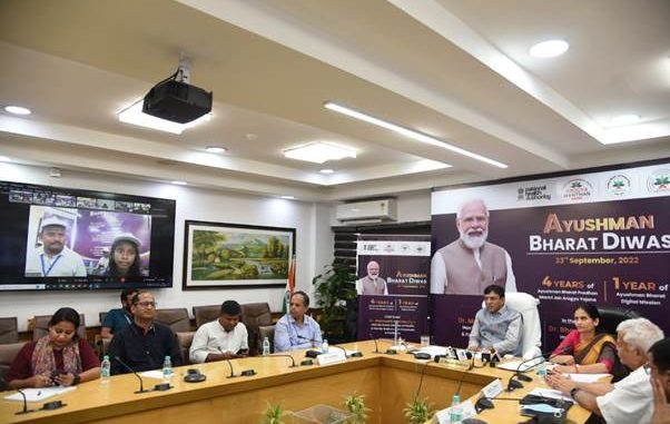 4th anniversary of AB-PMJAY | Health Minister interacts with ...