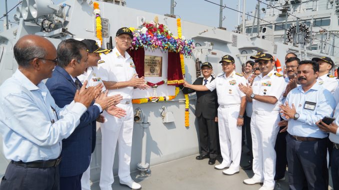 MoD | Delivery of 2nd Ship of Project 15B Y 12705 | Indian Bureaucracy ...
