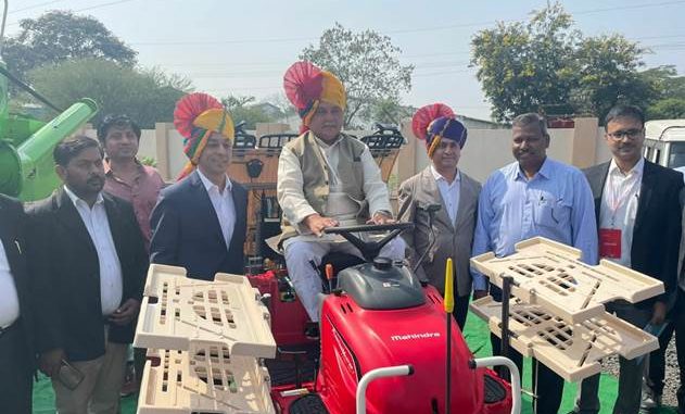 Agriculture Minister inaugurates M&M's Farm Machinery Plant at ...