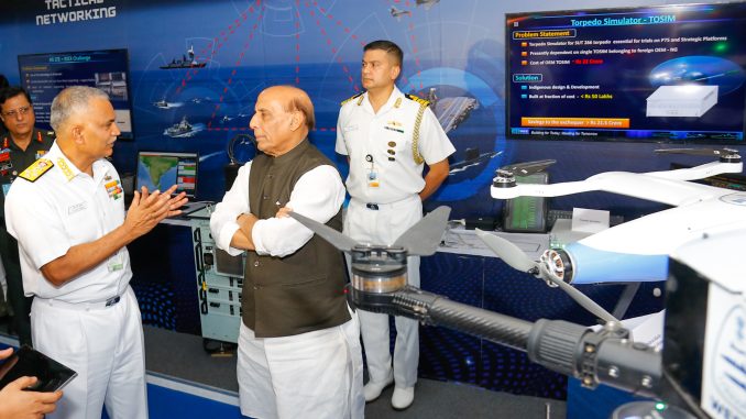 Raksha Mantri interaction during Naval Commanders' Conference | Indian ...
