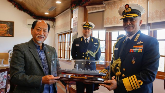 MoD | Adm R Hari Kumar Chief of The Naval Staff visits Nagaland | Indian Bureaucracy is an ...