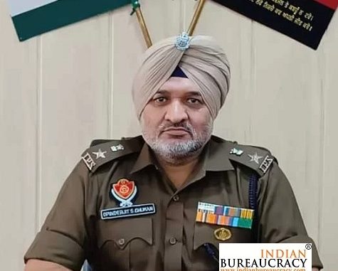 Opinderjit Singh Ghuman IPS given addl charge of AIG- AGTF, Faridkot ...