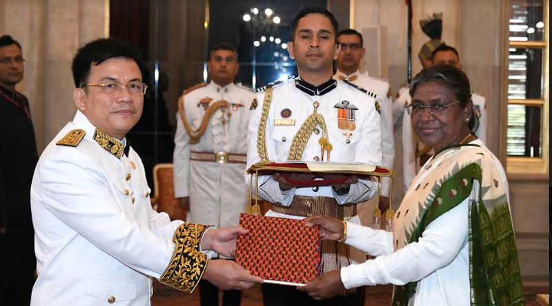 Cambodia | H E Koy Kuong presents credentials to President of India ...