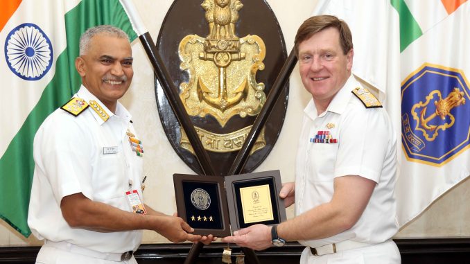 Sir Ben Key 1st Sea Lord and Chief of Naval Staff , Royal Navy visit to ...