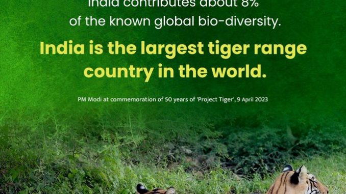 Commemoration of 50 years of Project Tiger in Mysuru, Karnataka ...