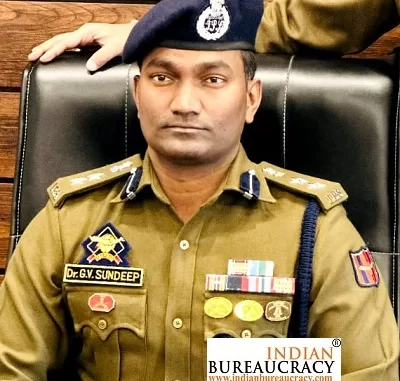 G V Sandeep Chakravarthy IPS posted as SSP- Anantnag, J&K | Indian ...