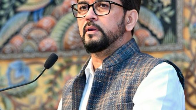 Anurag Singh Thakur | Khelo India Rising Talent Identification will ...