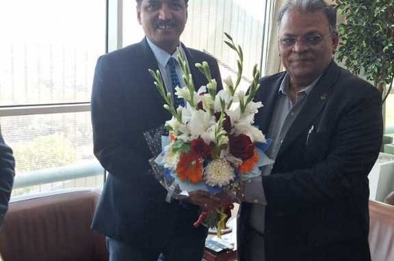 Powergrid CMD meets ONGC Chairman