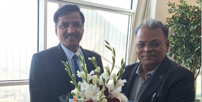 Powergrid CMD meets ONGC Chairman
