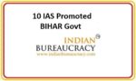 10 IAS Officers Promoted to Joint Secretary Level, Bihar