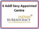 Additional Secretary Level Appointments at the Centre