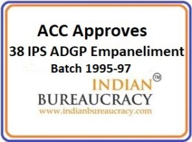 ACC Empanellment, Clears 38 IPS for ADGP & Equivalent Posts | Click ...